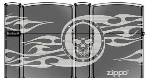 Зажигалка Zippo - Skull Tattoo Design