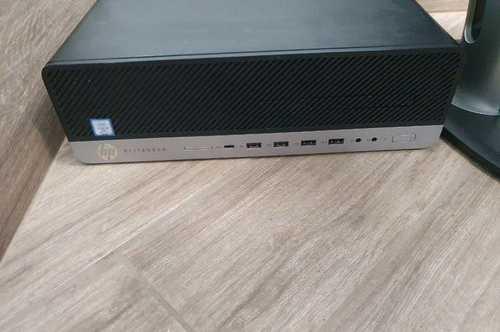 HP EliteDesk 800 G5 / Монитор Dell 24" U2412M
