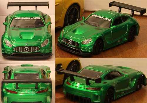Модель автомобиля Mercedes AMG GT3 1:43