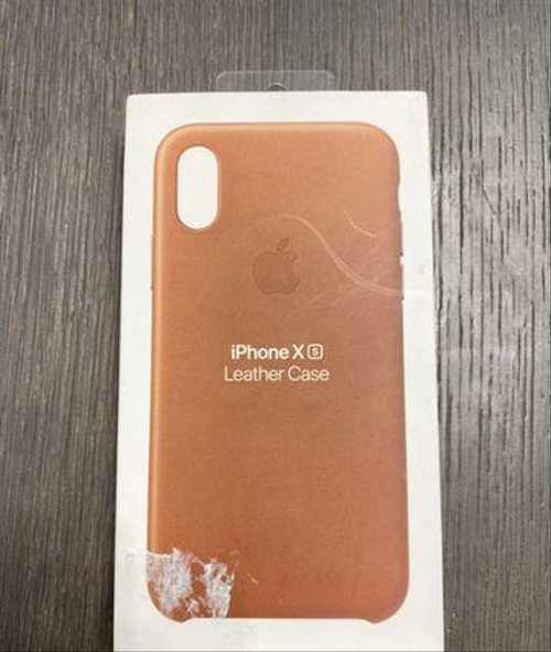 IPhone xs leather case