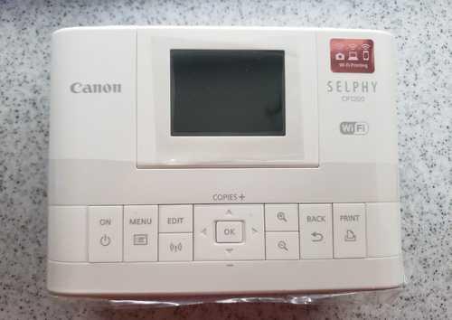 Принтер Canon selphy CP1200 белый