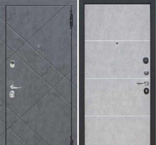 Входная металлическая дверь Бруклин-90 (бетон)