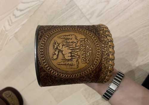 Кружка из бересты