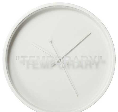 Настенные часы Маркерад IKEA x Virgil Abloh