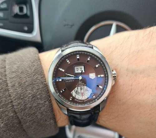Часы мужские Tag Heuer Grand Carrera Date GMT Cali