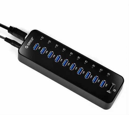 USB-концентратор (хаб) Orico P10-U3-BK Black | Festima.Ru - Мониторинг .