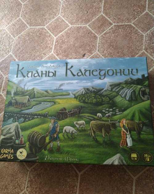Настольная игра. Кланы Каледонии