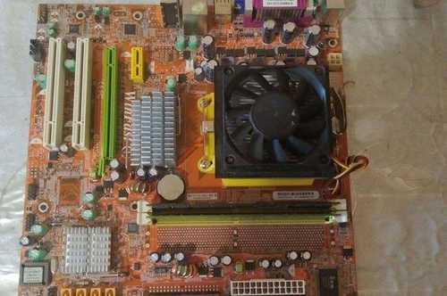 Материнская Плата С Процессором AMD Athlone и DDR