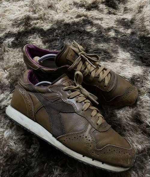Кожанные кросовки Diadora