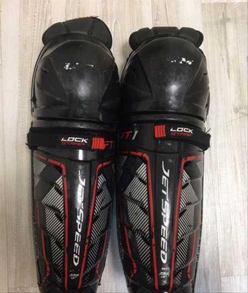 Щитки хоккейные CCM jetspeed FT1 JR 13