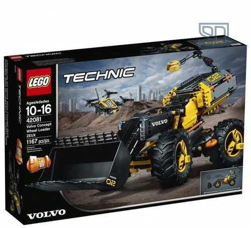 Lego Technic 42081 volvo колёсный погрузчик zeux