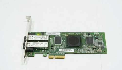Контроллер FC HP 2*4GB qlogic QLE2462 PCI-E
