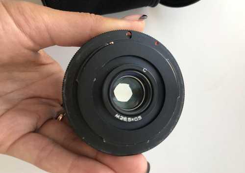 Объектив zenitar M2,8/16 fish eye (рыбий глаз)
