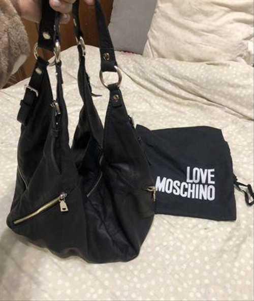Продам новую кожаную сумку «Moschino»