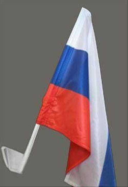 Флаг России на авто 45 x 30 см