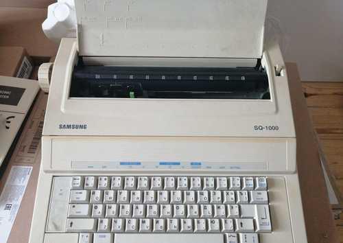 Пишущая машинка Samsung электрическая. Производств