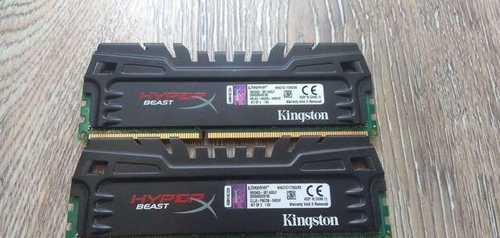 Kingston Hyper Fury DDR3 8gb 2100MHz оперативная п