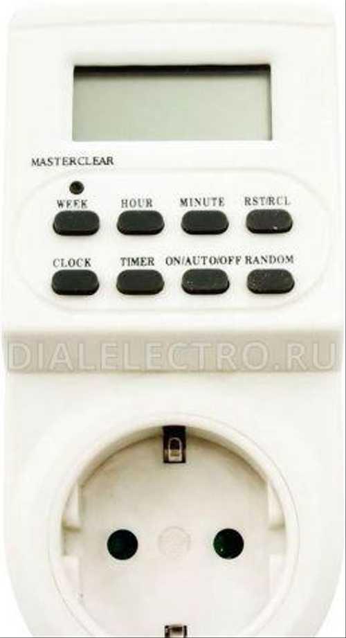 Розетка с таймером (недельная) Feron TM22