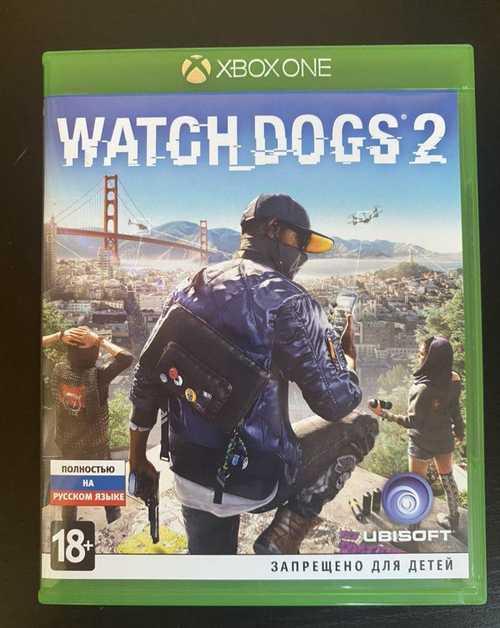 Диск на Xbox one watchdogs 2