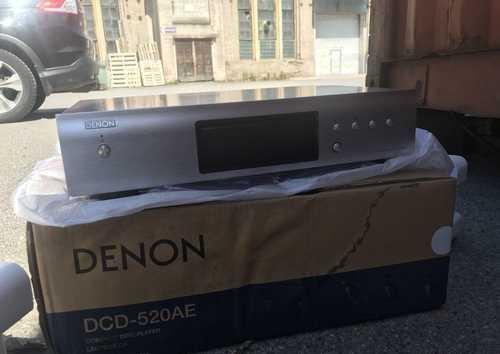 Новый CD проигрыватель Denon DCD-520AE