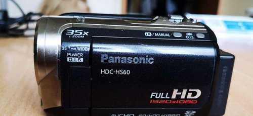 Видеокамера panasonic HDC-HS60