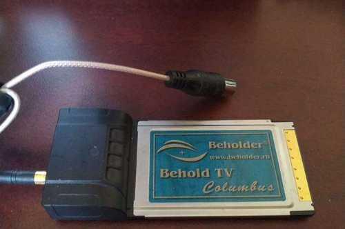 Тв тюнер pcmci Beholder TV