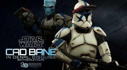 Sideshow star wars clone wars 501 st Cad Bane