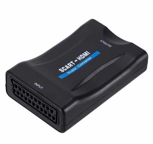 Переходник конвертер из scart в hdmi