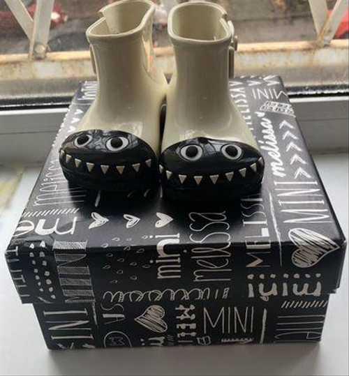 Сапоги резиновые детские mini melissa