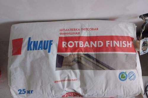 Шпаклевка Knauf Rotband finish