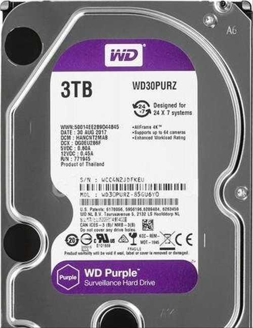 Wd Purple 3 tb