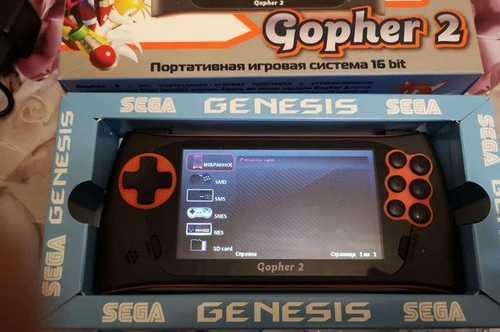 Портативная игровая приставка sega