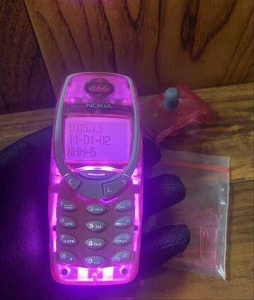Pink nokia 3310 clear crystal магазин