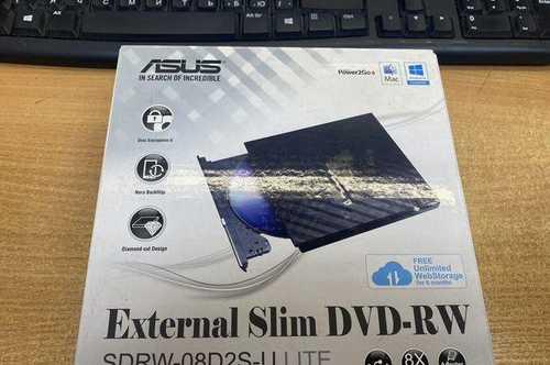 Привод внеш. DVD-RW asus sdrw-08D2S