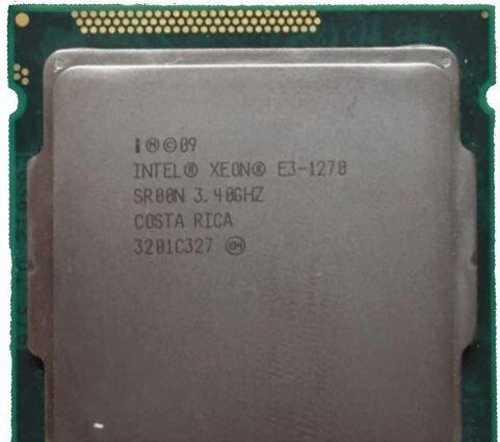 Комлект intel core i7-2600f (xeon e3-1270) + 16gb
