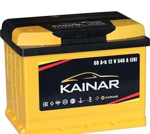Аккумулятор легковой "kainar" 6ст (60 Ач о/п)