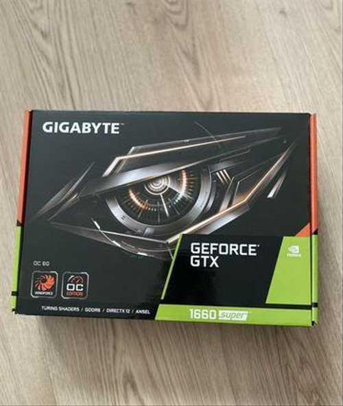 Видеокарта gtx 1660 super 6gb