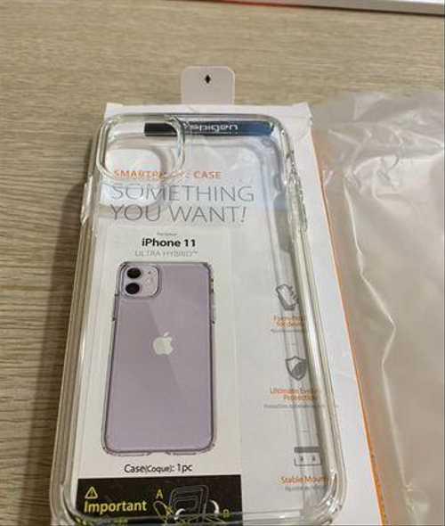 Чехол Spigen Ultra Hibrid iPhone 11