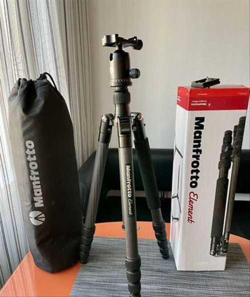 Штатив Manfrotto Element Traveller большой, карбон