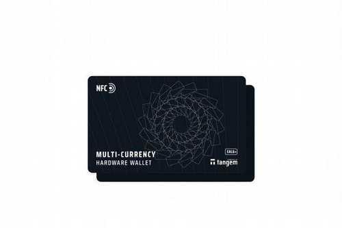 Криптокошелек tangem Wallet, набор из 2 карт