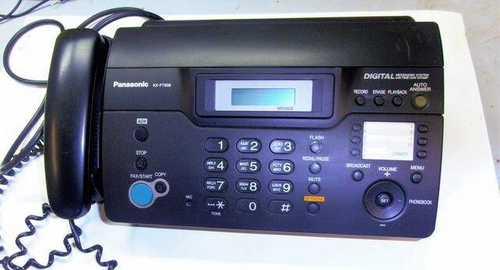 Удобный телефон-факс Panasonic KX-FT938