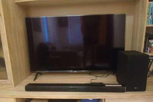 Телевизор LG49SK8000+Саундбар LG
