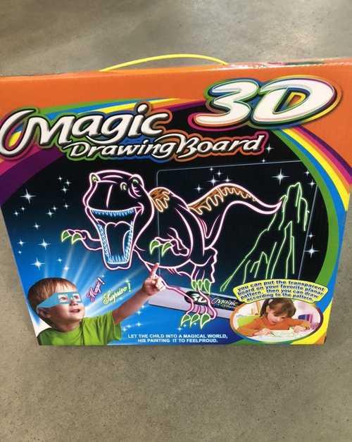 Магическая 3 D доска для рисования 3 Д доска