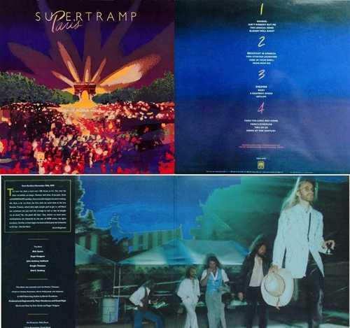 Supertramp концертник "Paris" (live) 2 lp