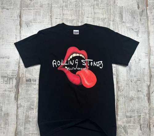 Мужская футболка с логотипом The Rolling Stones