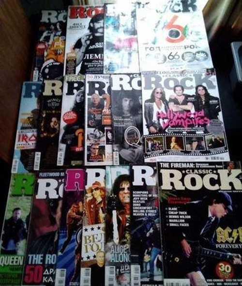 Коллекция "рок" журналов