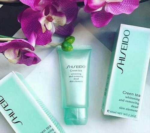 Пилинг shiseido green tea