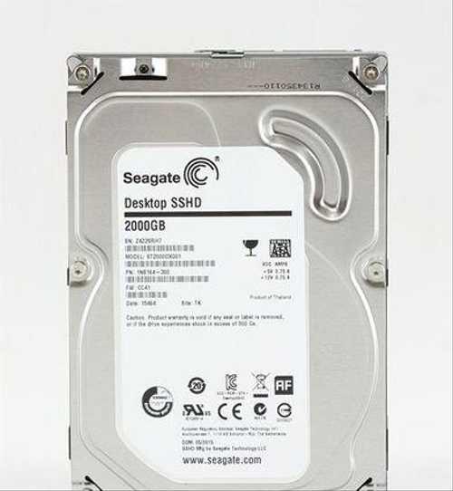 Гибридный жёсткий диск Seagate sshd 2Tb 8Gb nand