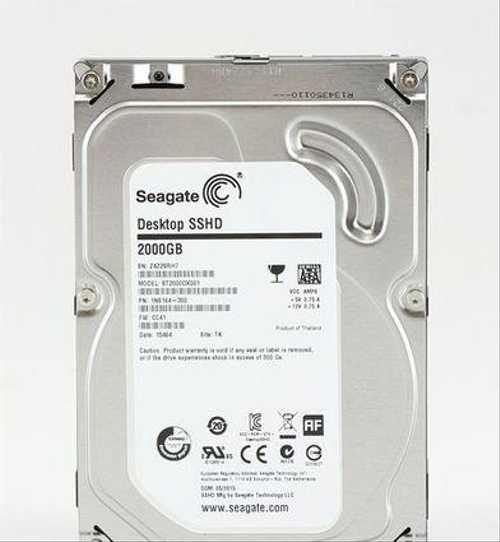 Гибридный жёсткий диск Seagate sshd 2Tb 8Gb nand