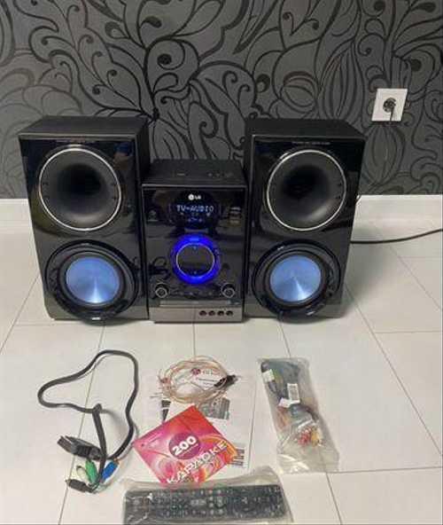 Музыкальный центр LG DVD mini HI-FI system RBD154